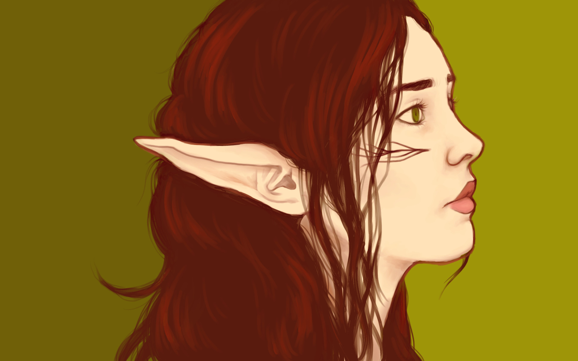 ArtStation - Elvish Sketch of the Day