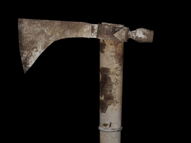 ArtStation - 3D model of a Native American Indian Tomahawk