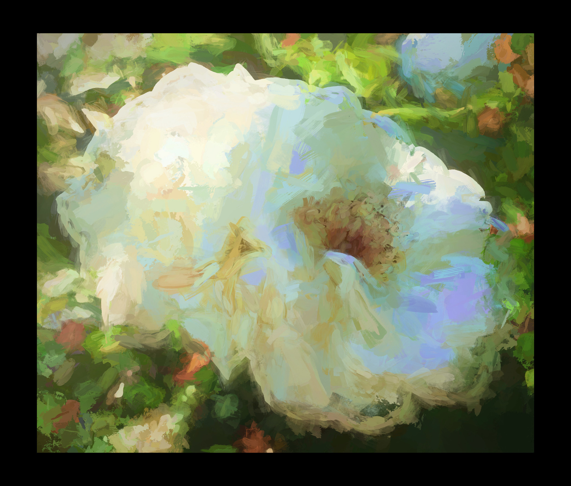 ArtStation - Morning flower