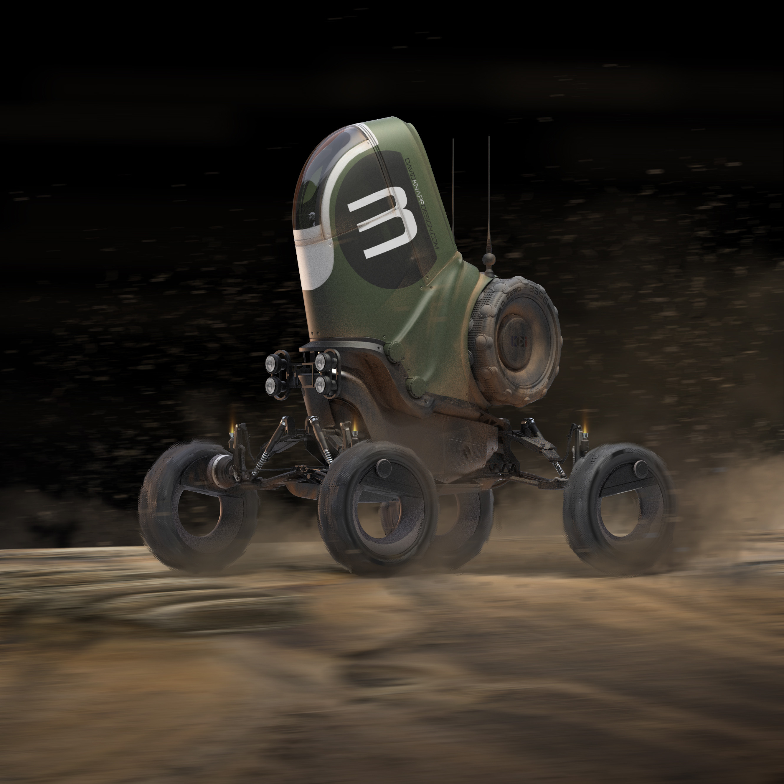 David Knapp Design - Chiron 500 Buggy - Livery Exploration