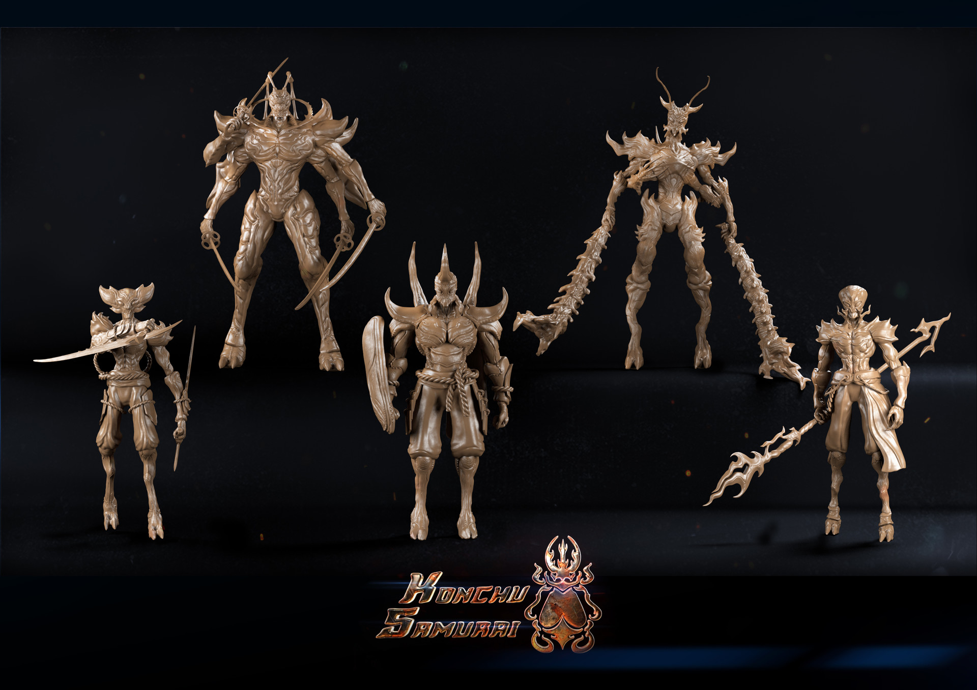 ArtStation - Konchu Samurai
