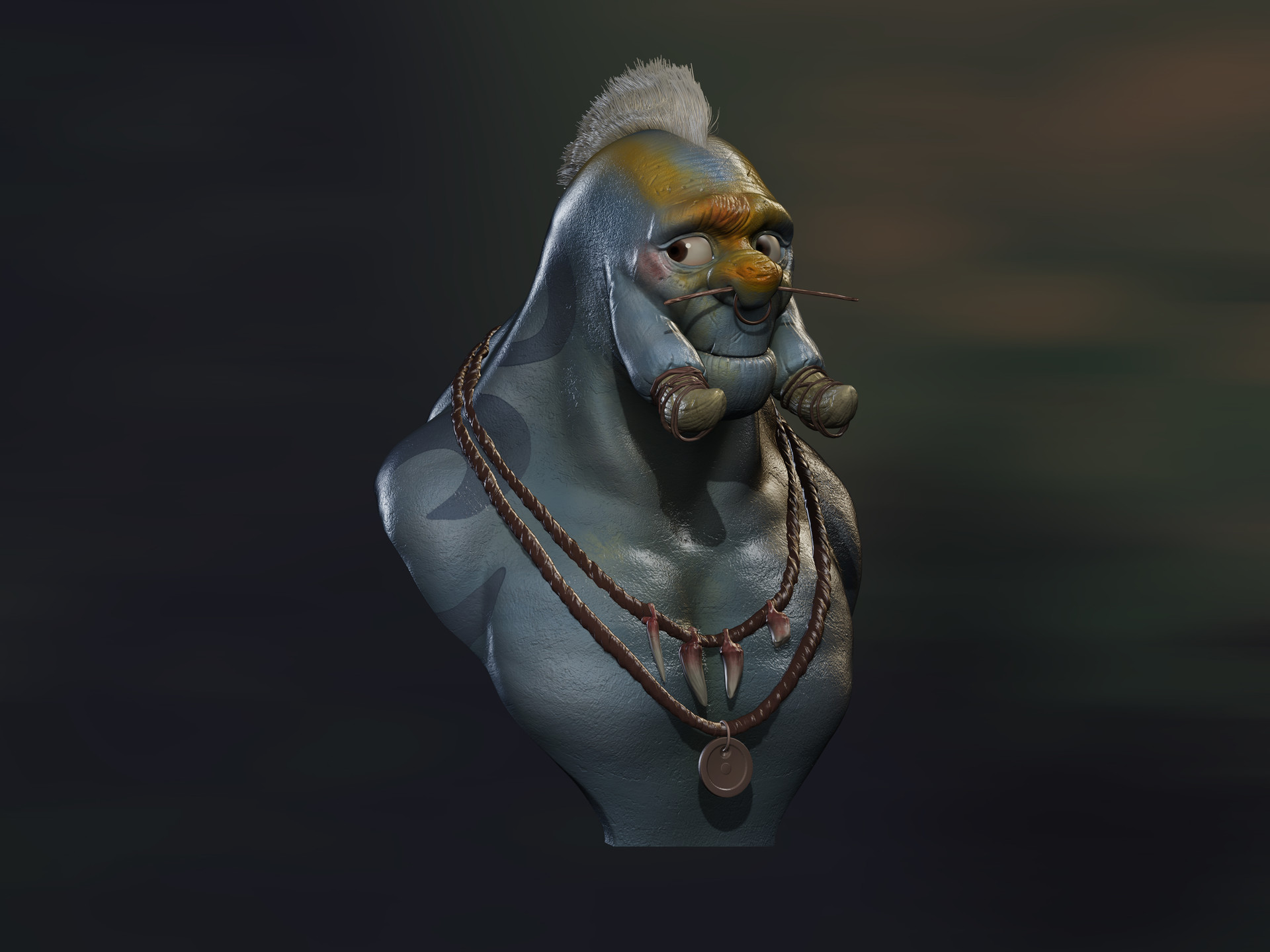 ArtStation - Referenced Troll Character Art