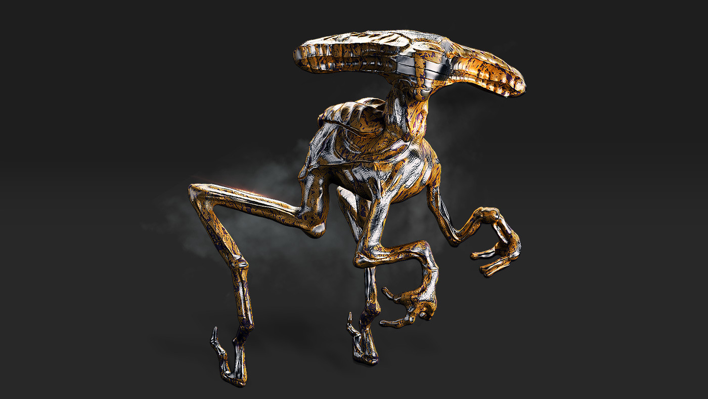 ArtStation - Alien (Independence day) concept