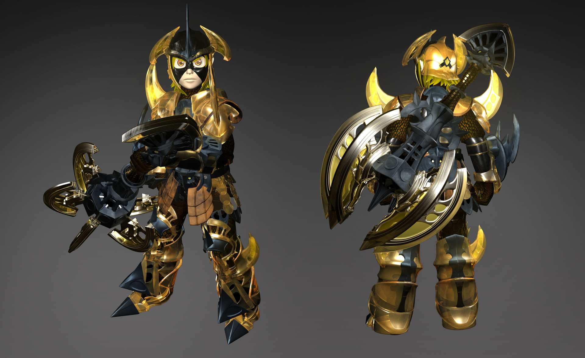 Dragon Nest Warrior Sets