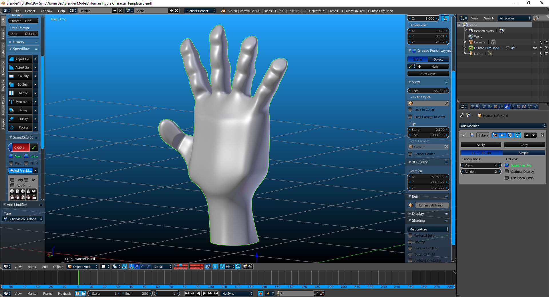 ArtStation - Human Hand