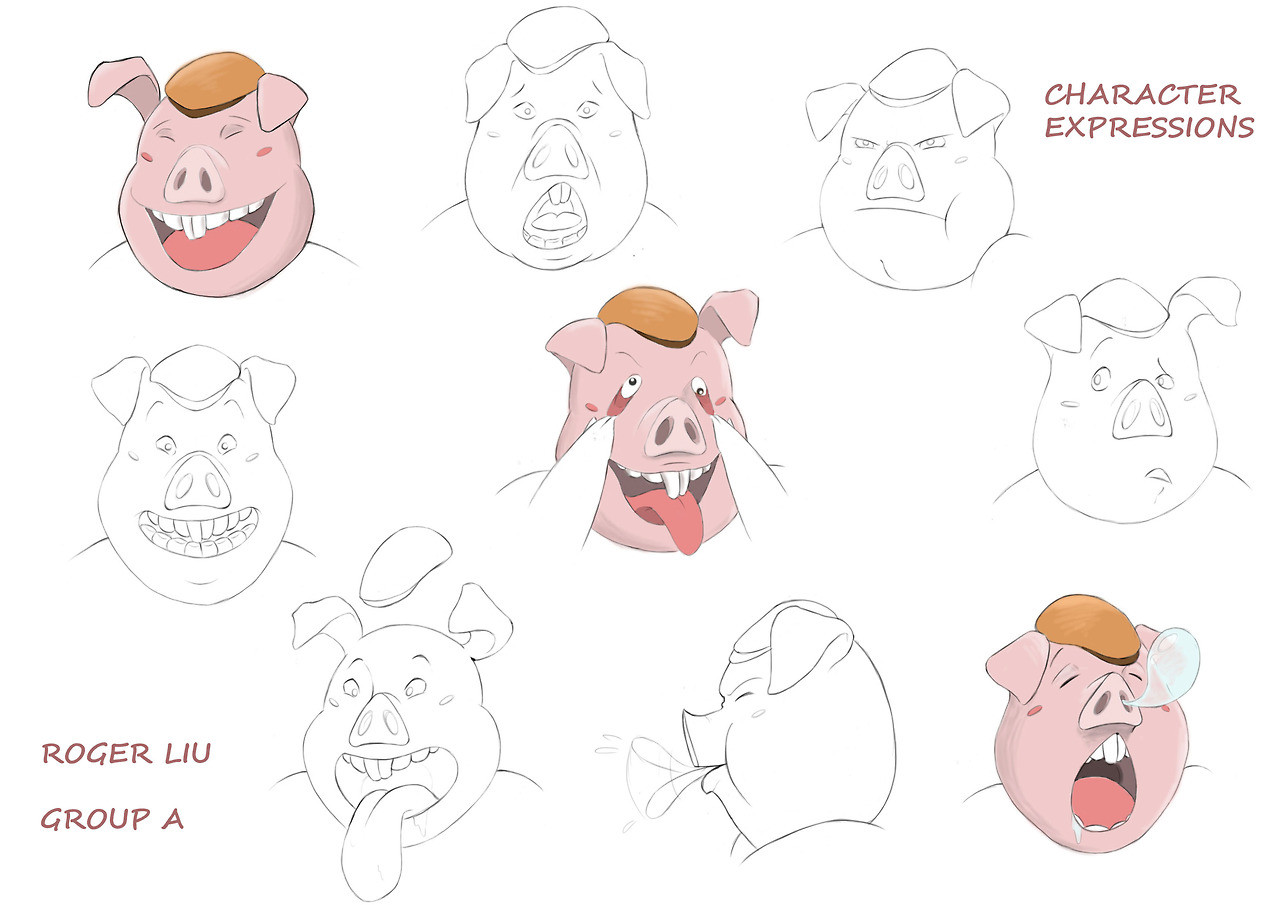 ArtStation - Piggy the worker