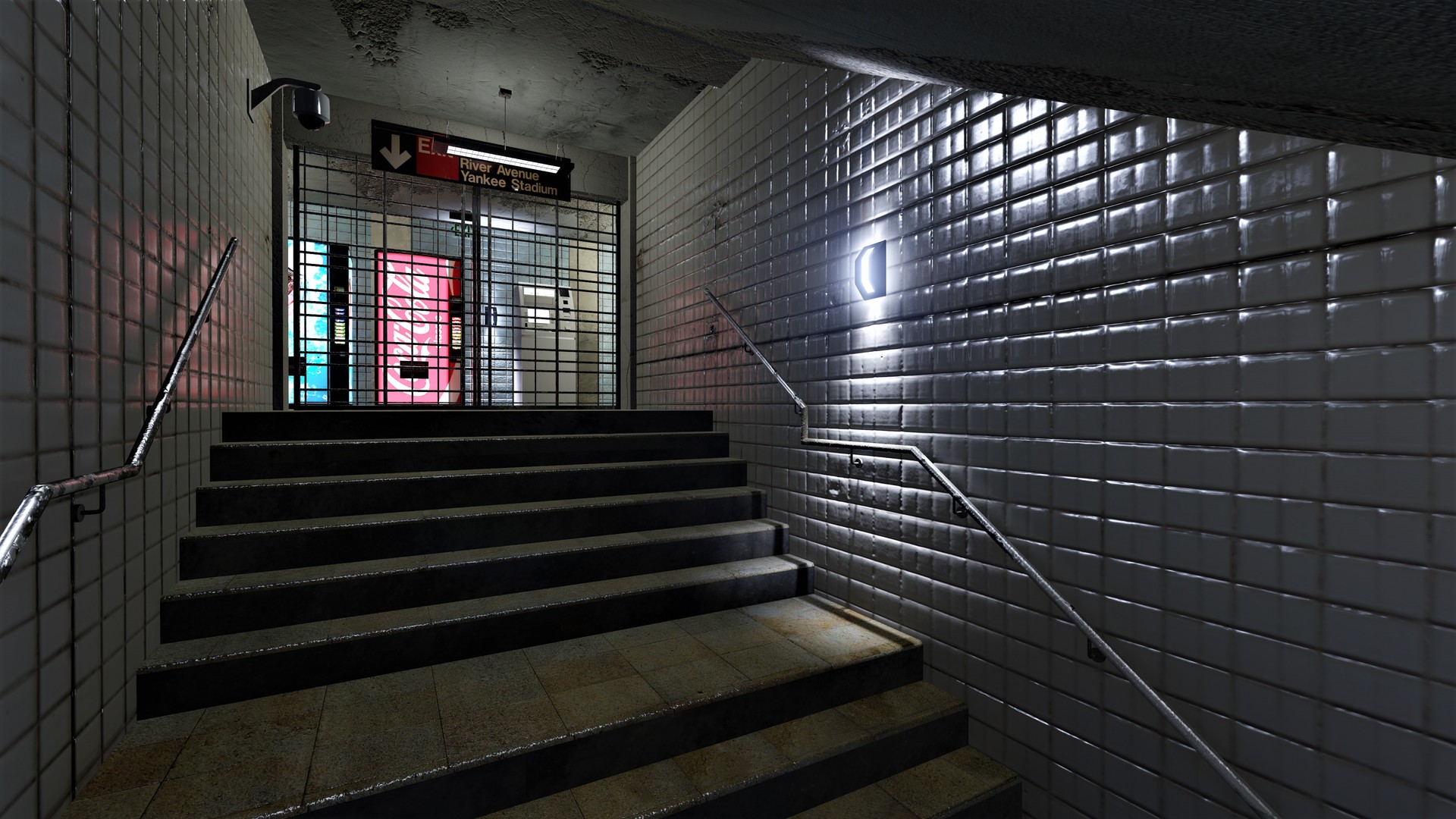 ArtStation - Subway Metro Station Concept Art