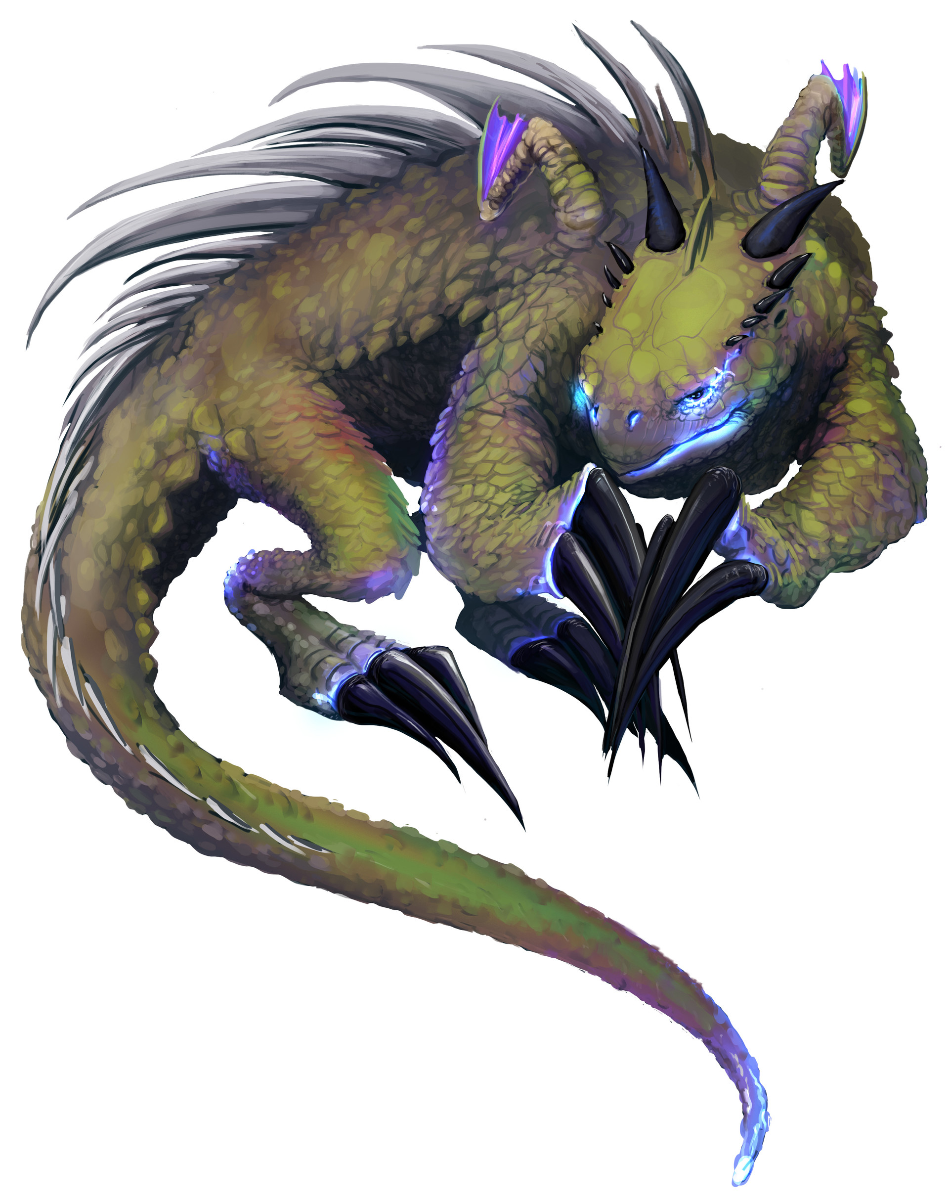 ArtStation - Underground Dragon