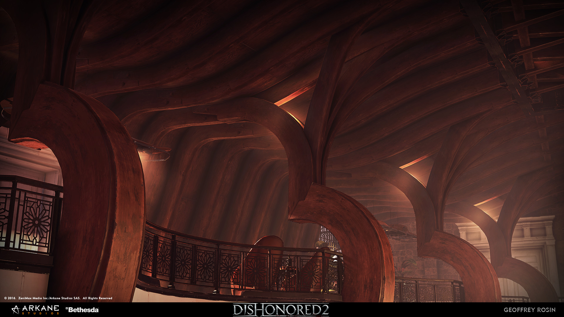 Geoffrey Rosin Piperaud - Dishonored 2 - Duke Palace Interior ...
