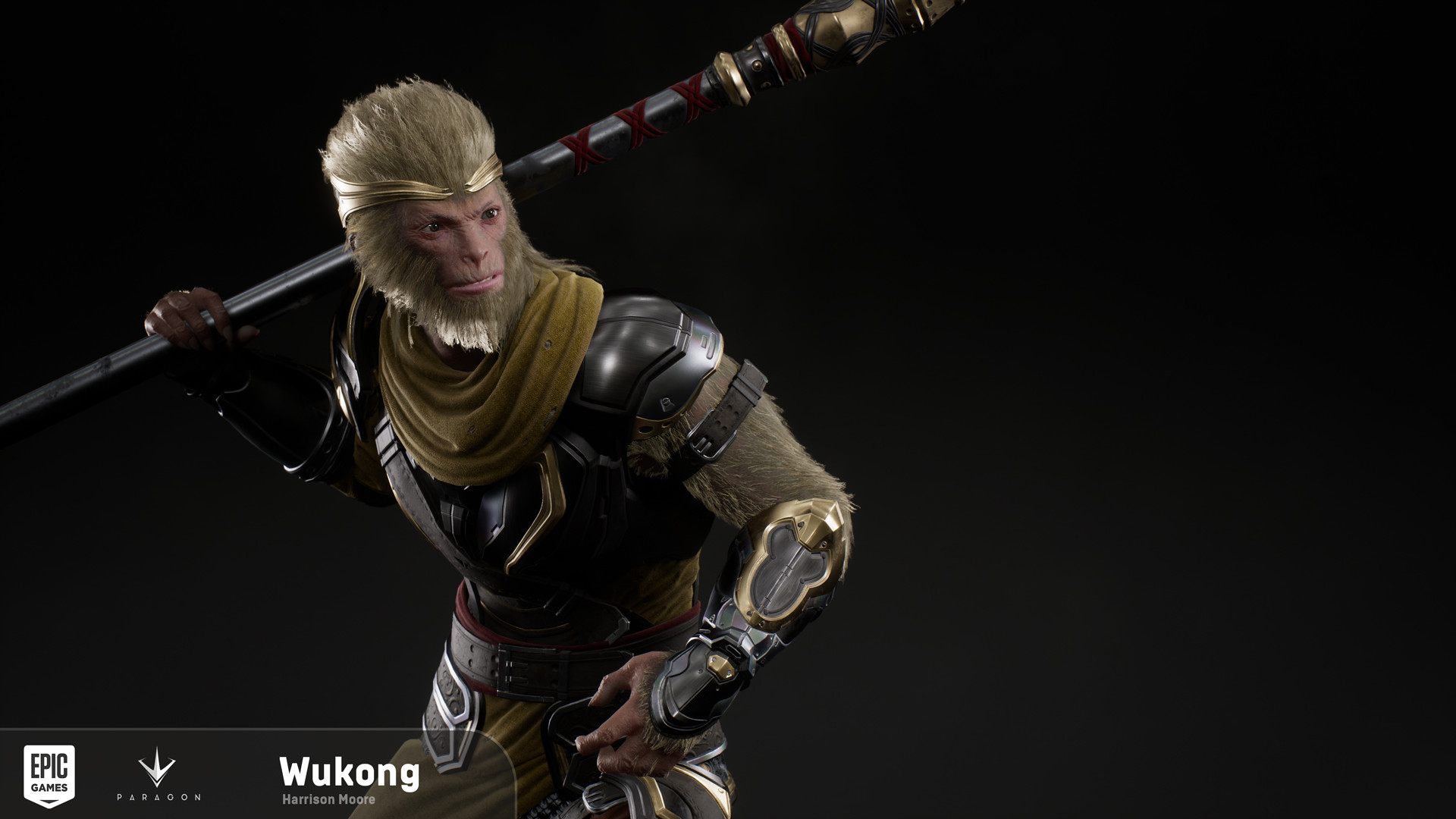 Harrison Moore Artstation Portfolio - Paragon - Wukong