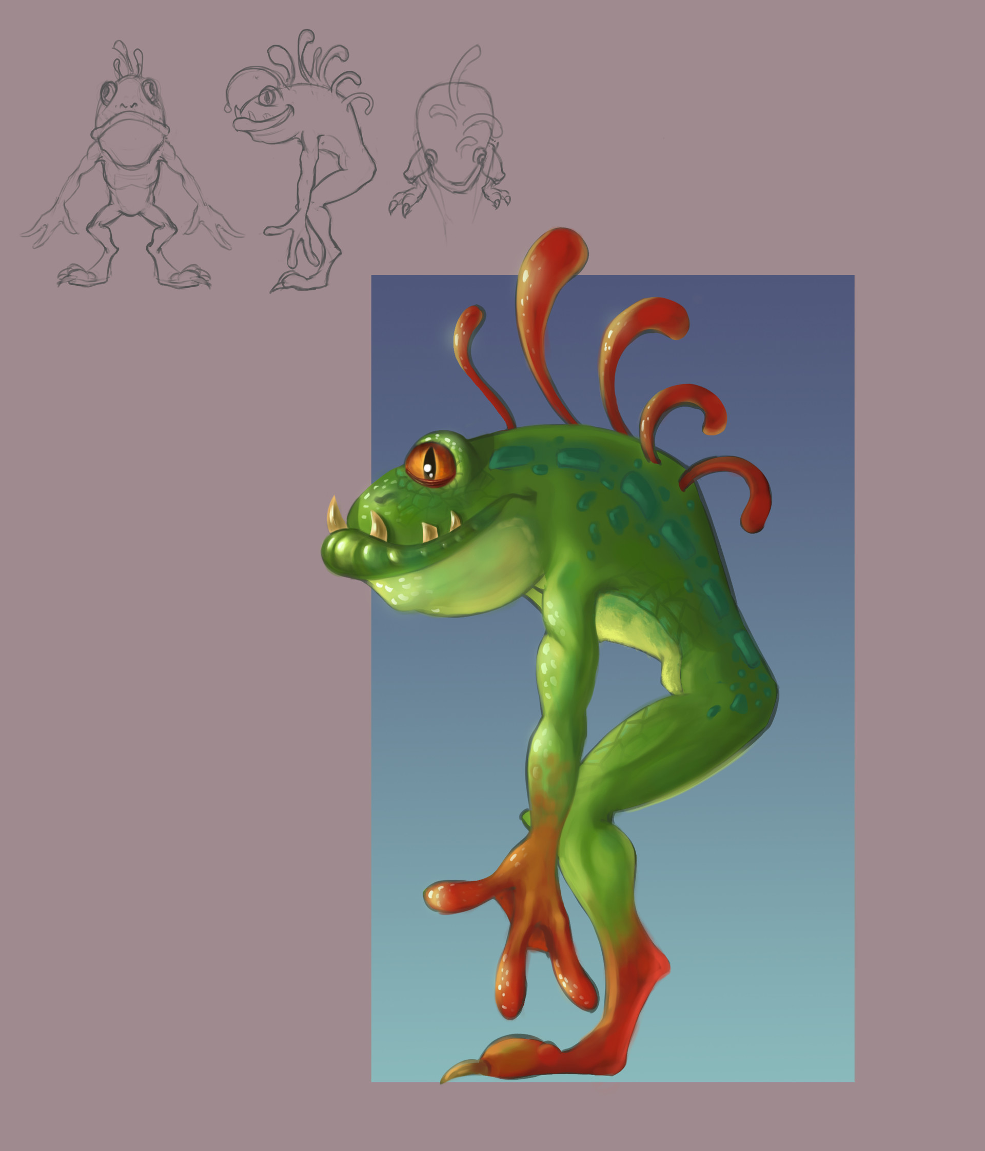 ArtStation - Murloc study