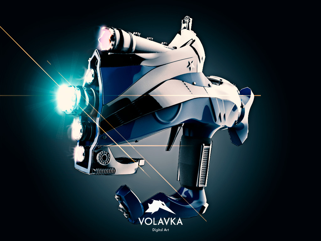 ArtStation - Ice raygun 1.0