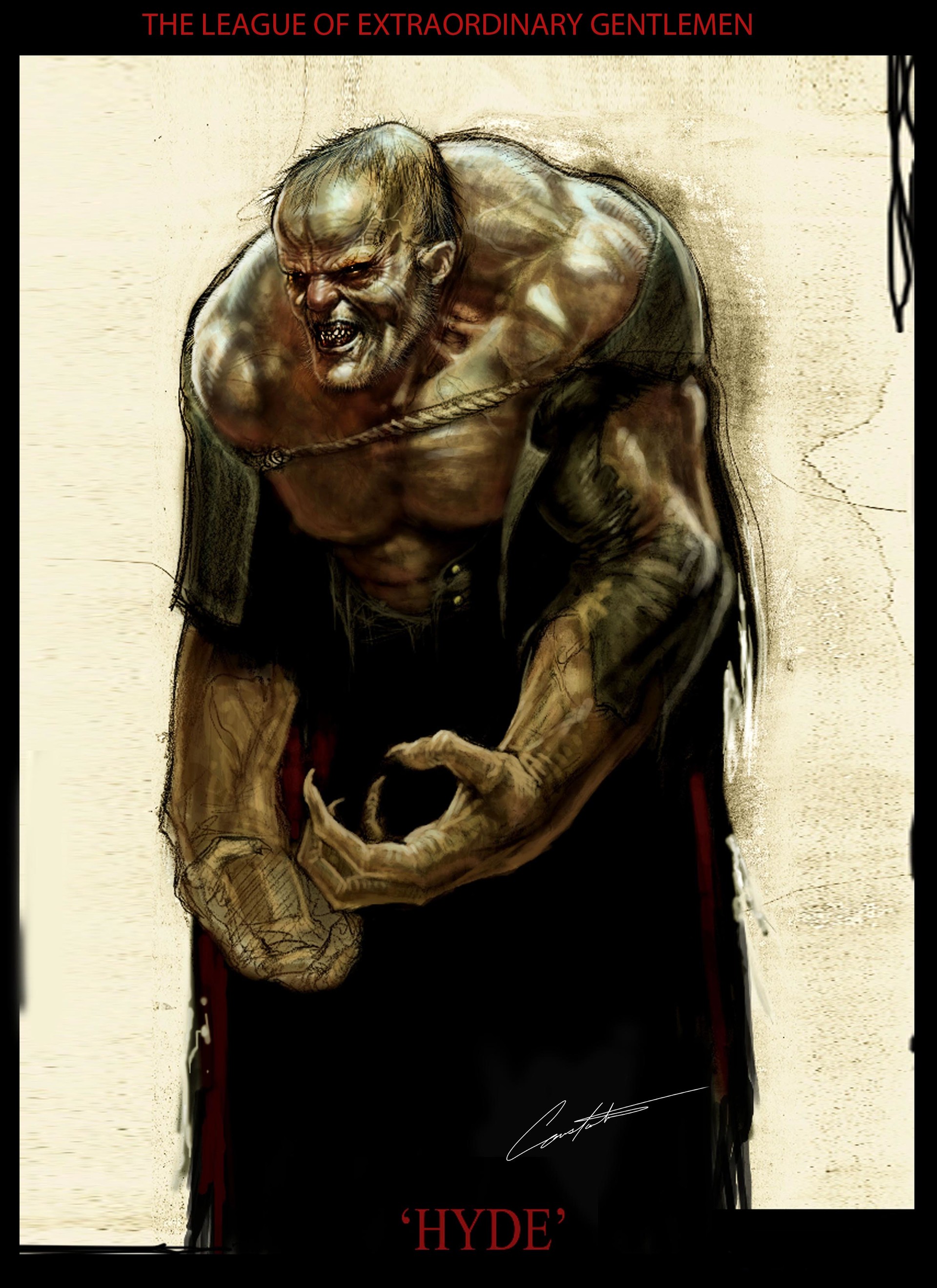 ArtStation - HYDE FOR THE LEAGUE OF EXTRAORDINARY GENTLEMEN