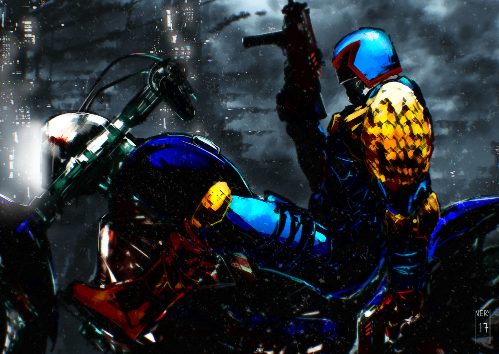 ArtStation - Judge Dredd