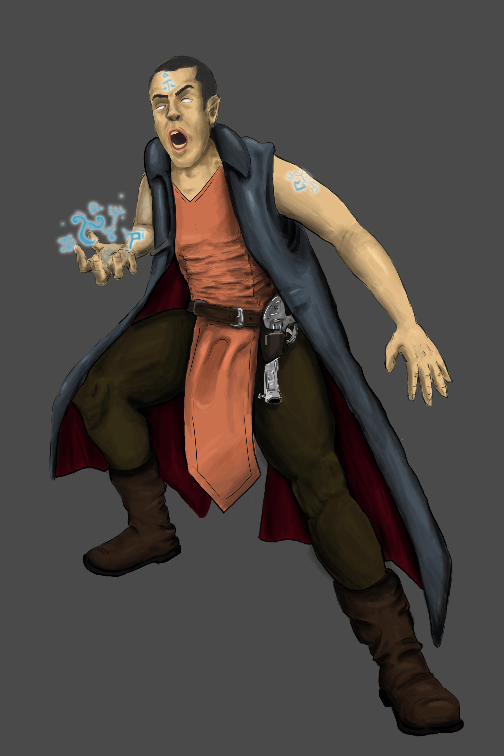 ArtStation - My Superhero Character Design - Self-portrait