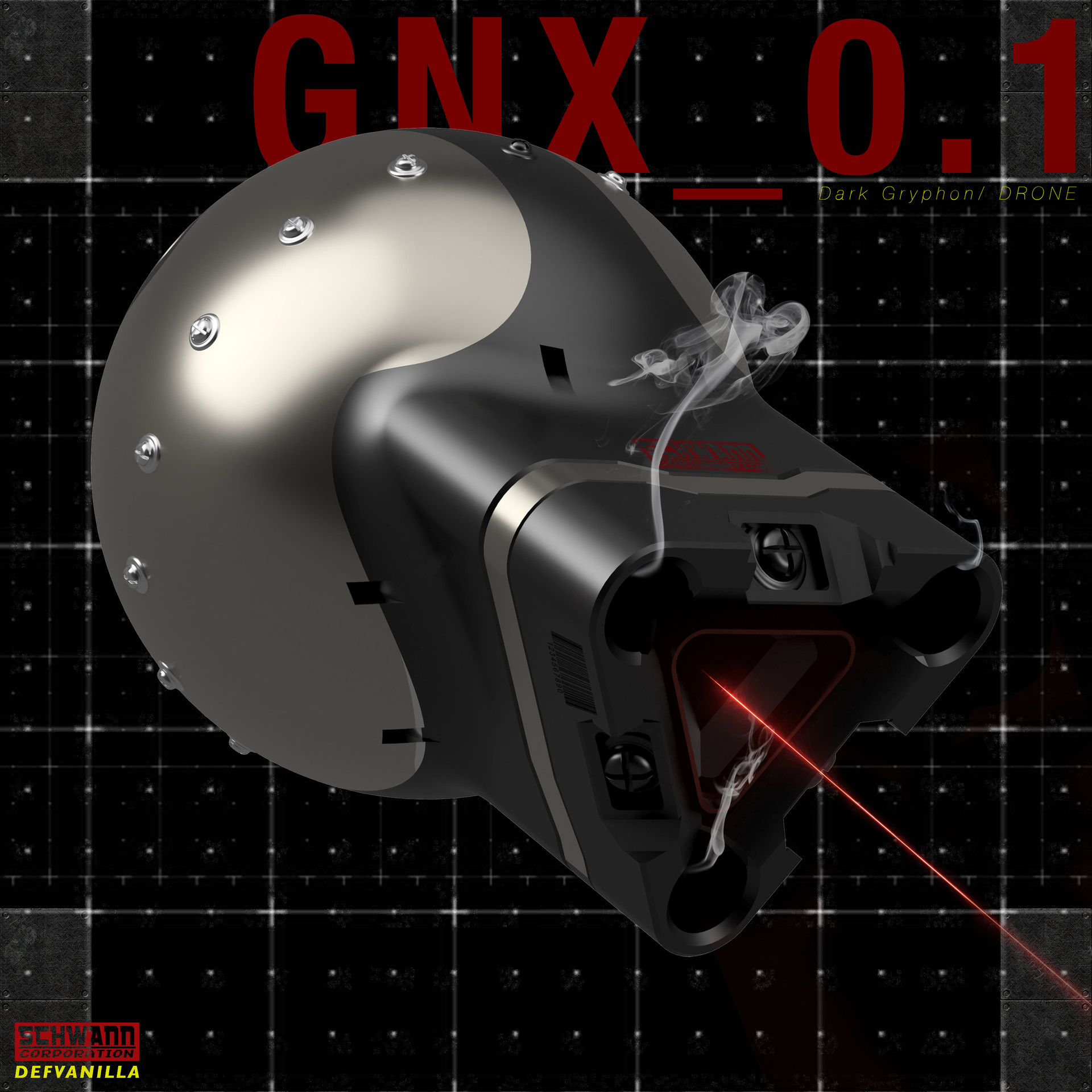Martin Mahieu - GNX_0.1 - Dark Gryphon / Drone WIP