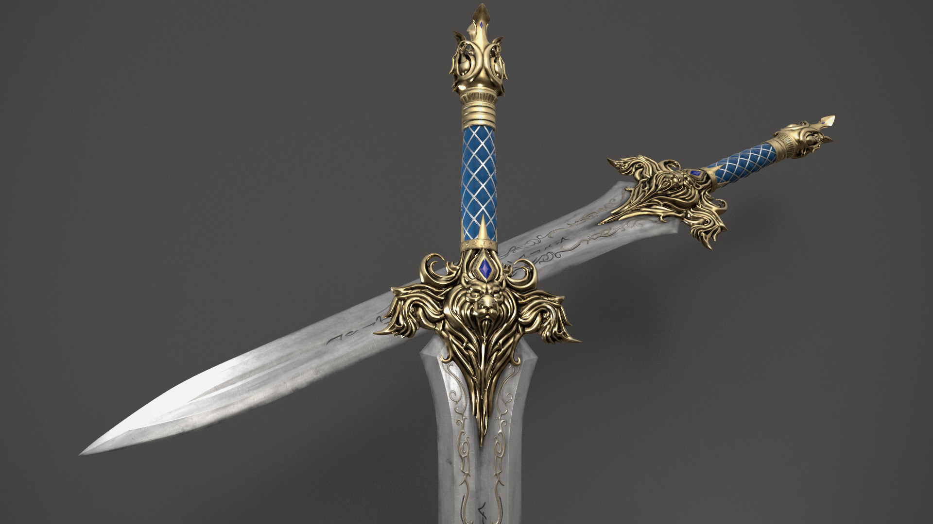 ArtStation - King Llane Wrynn's Sword