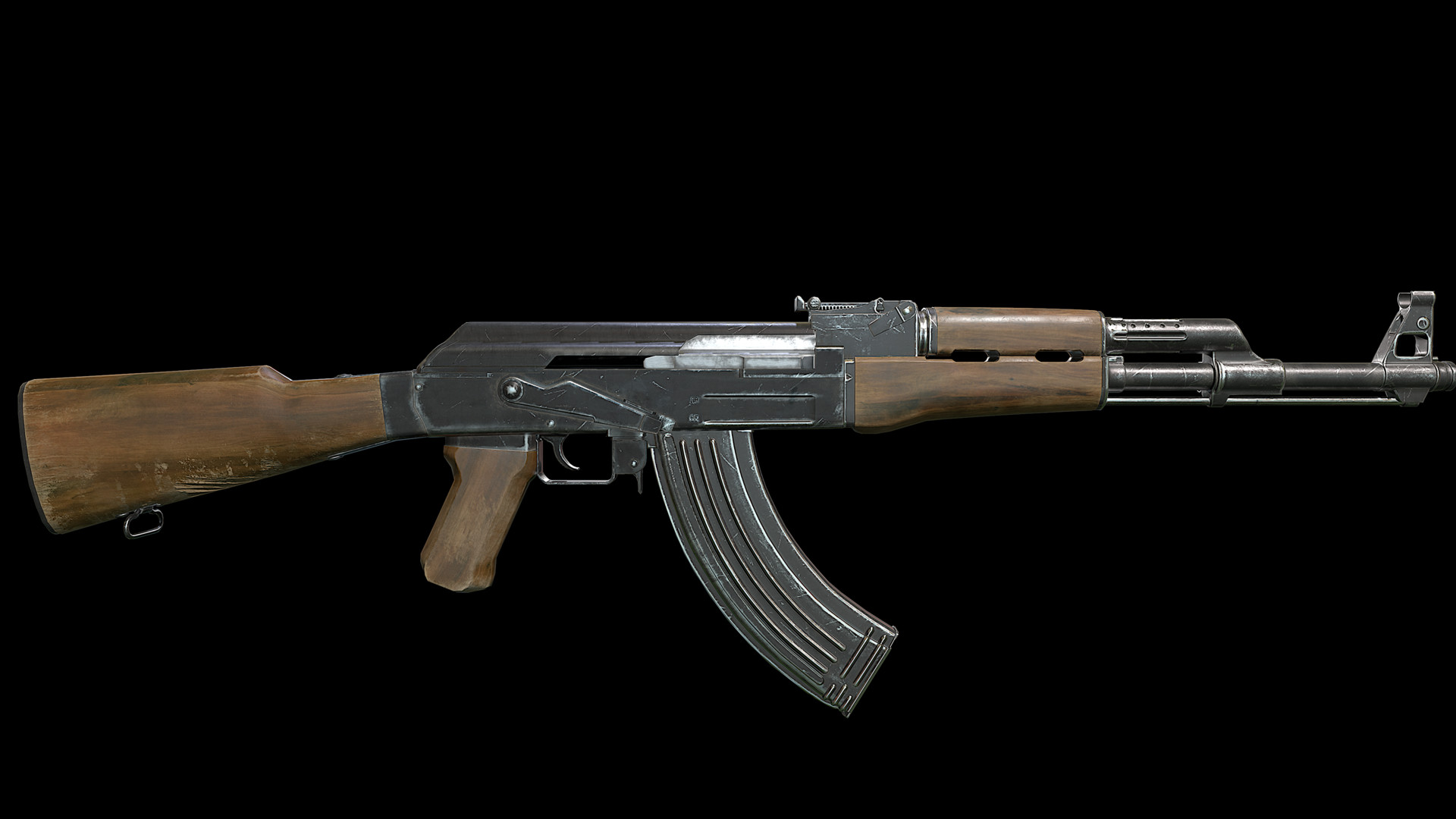 ArtStation - Ak 47 FPS - Game Asset, Daniel Martinger