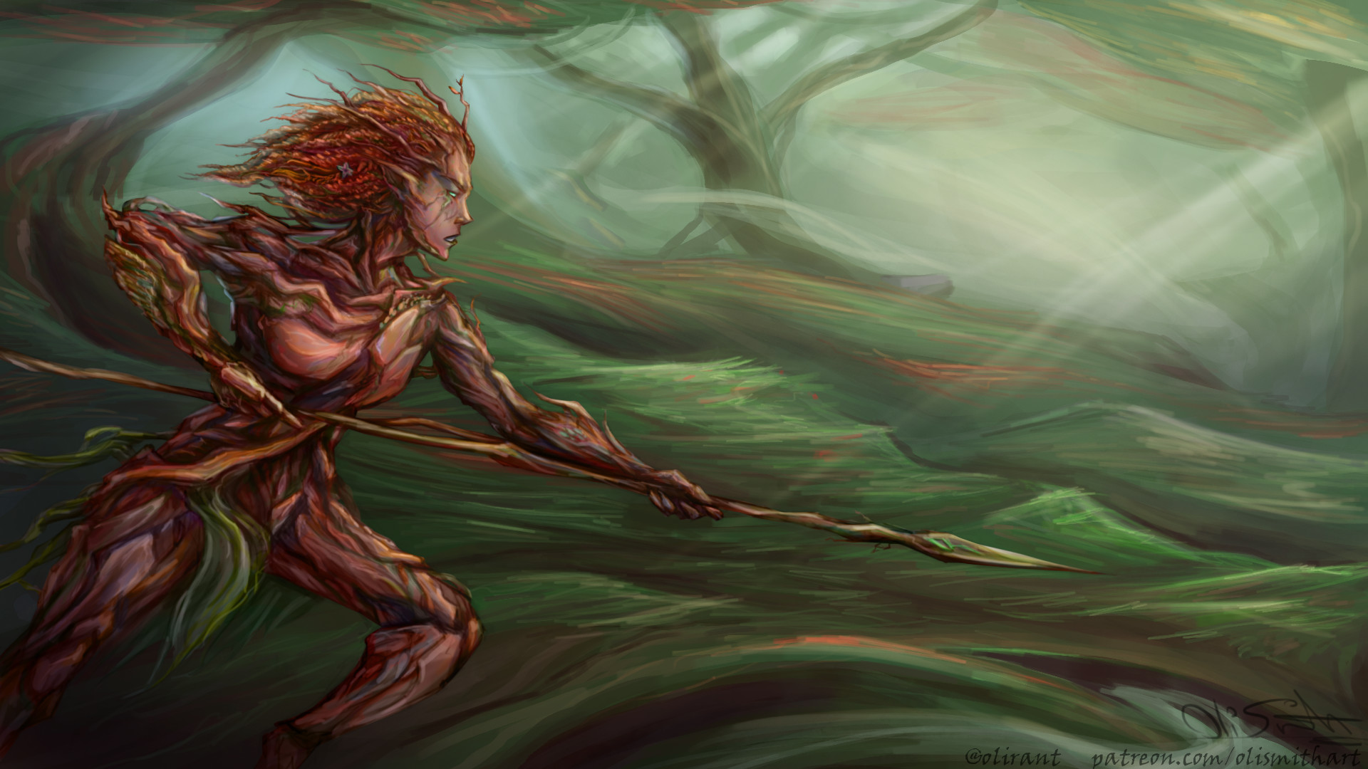 ArtStation - Treekin Avenger - Illustration