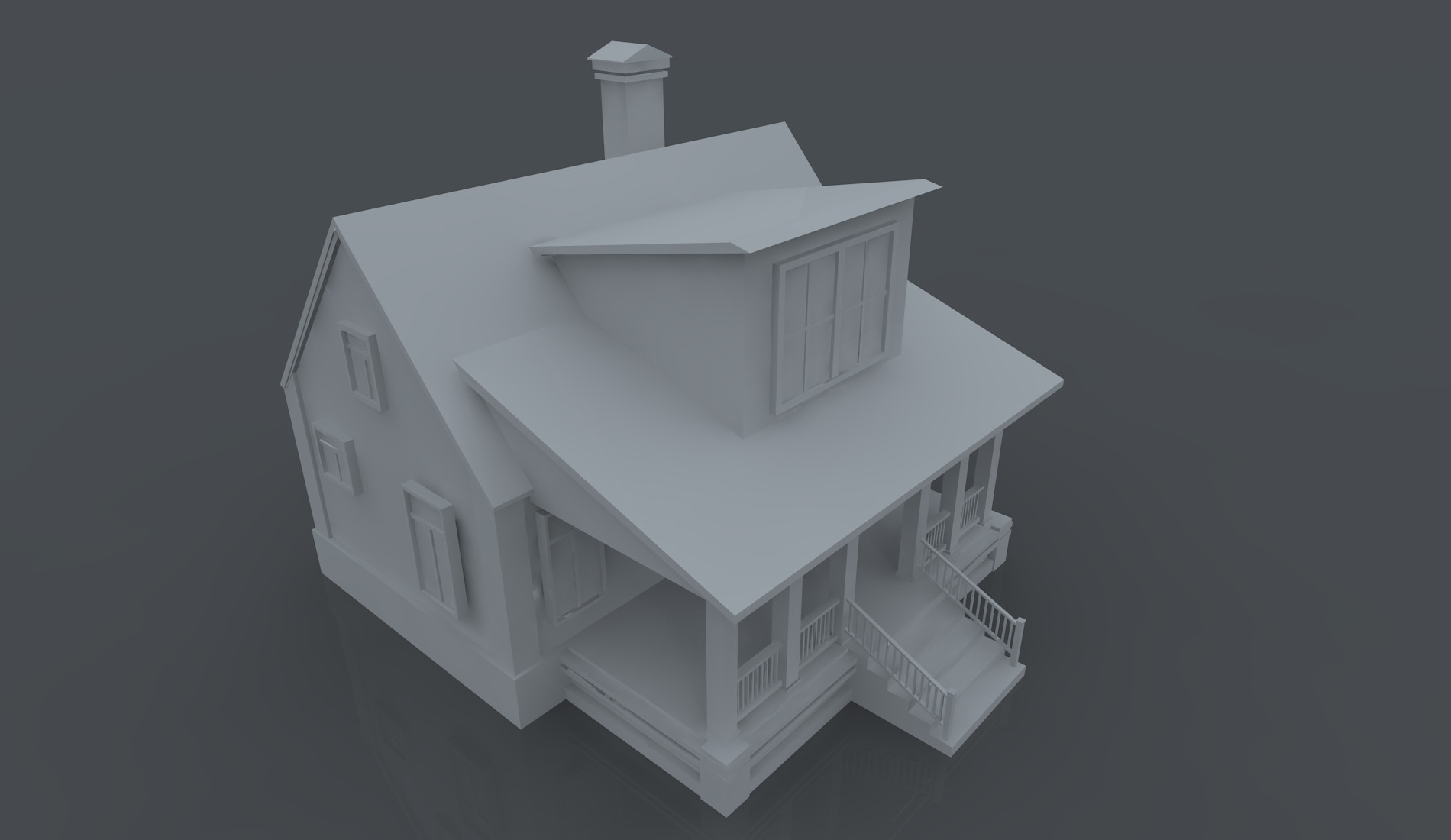 ArtStation - House 3D