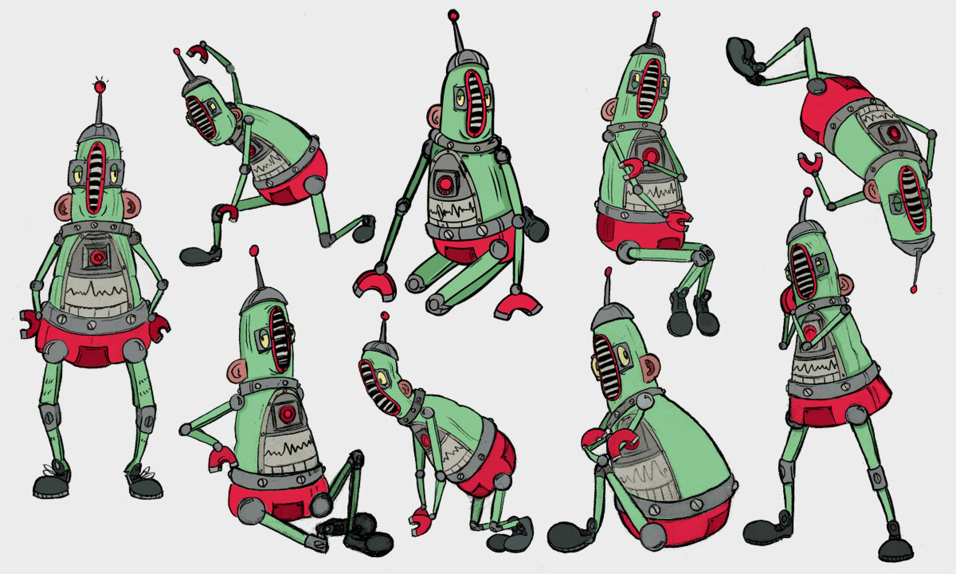 ArtStation - Robo poses