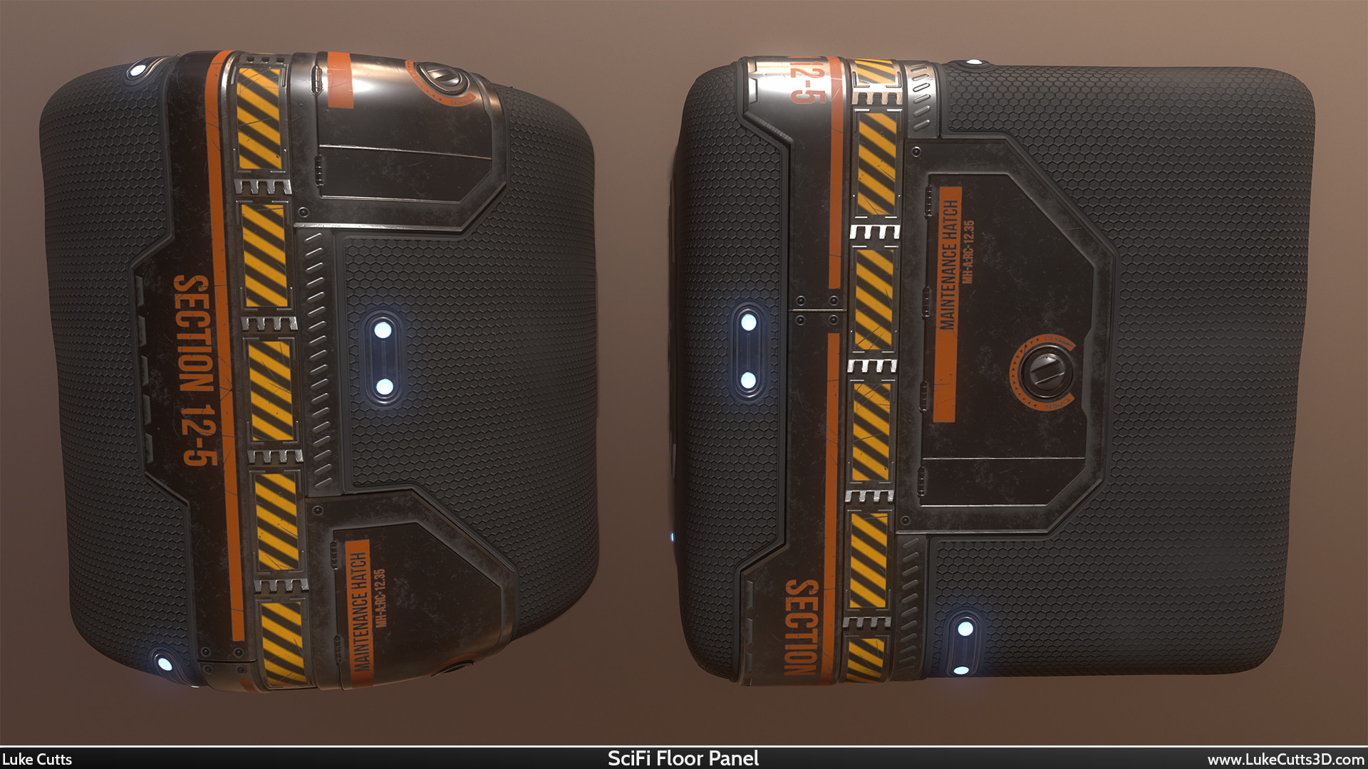 Luke Cutts - Sci-Fi Floor Panel