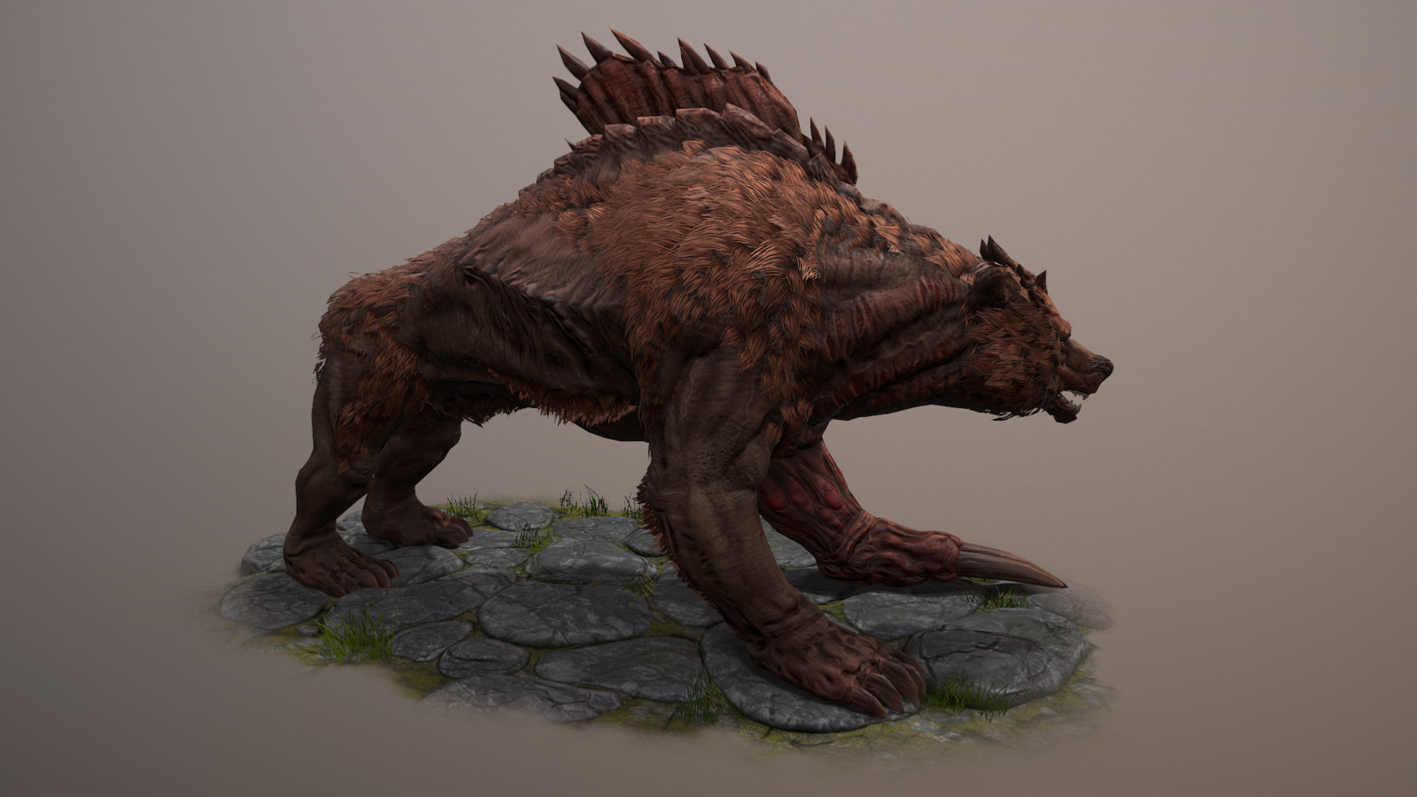 Artyom Antipov - Mutated bear (PostWorld)