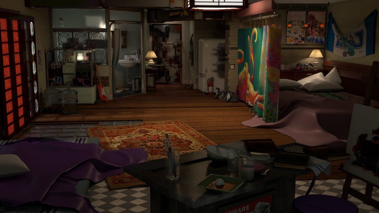 ArtStation - Messy Room