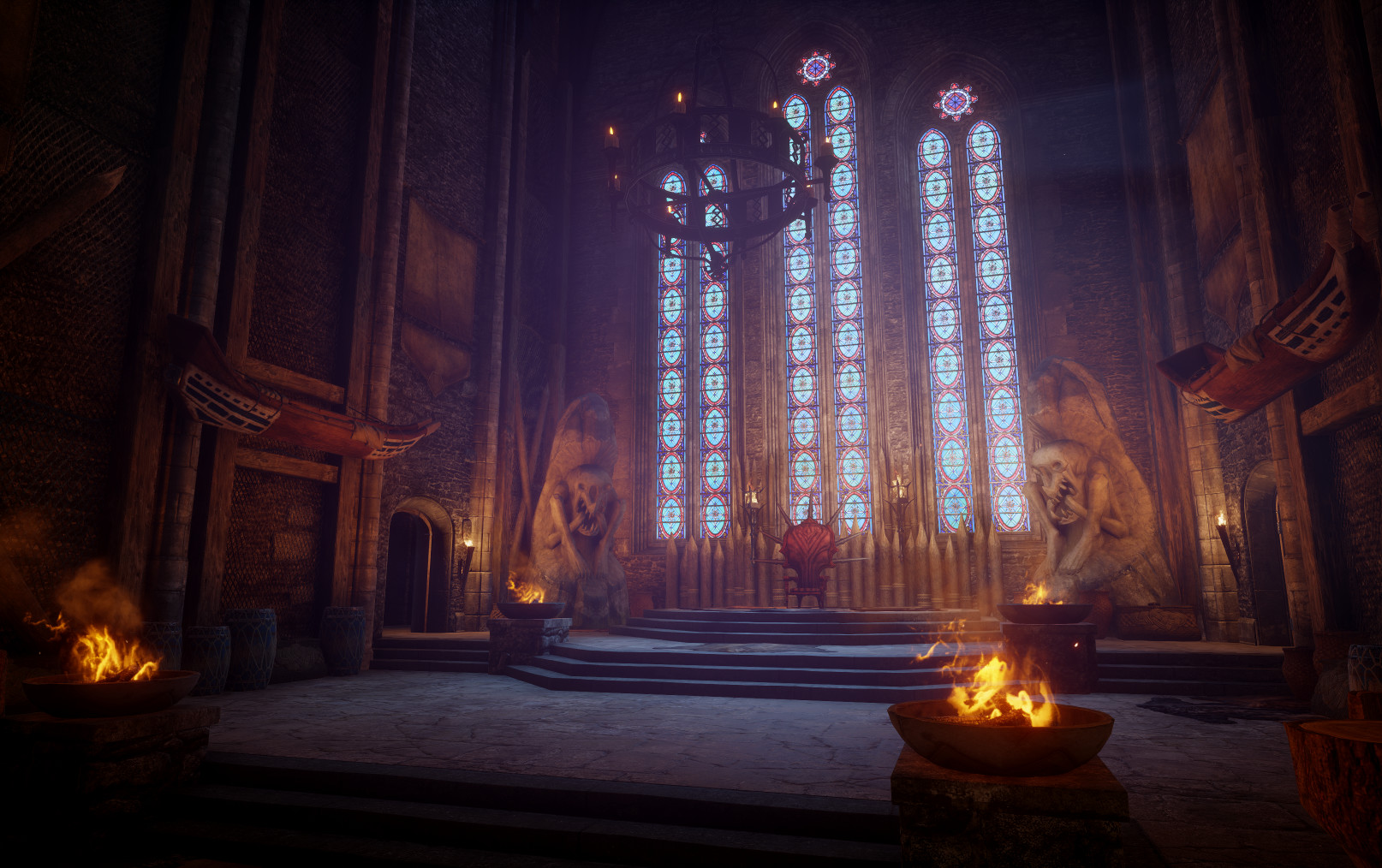 Shawn Kassian - Dragon Age Inquisition Jaws of Hakkon Throne Room DLC