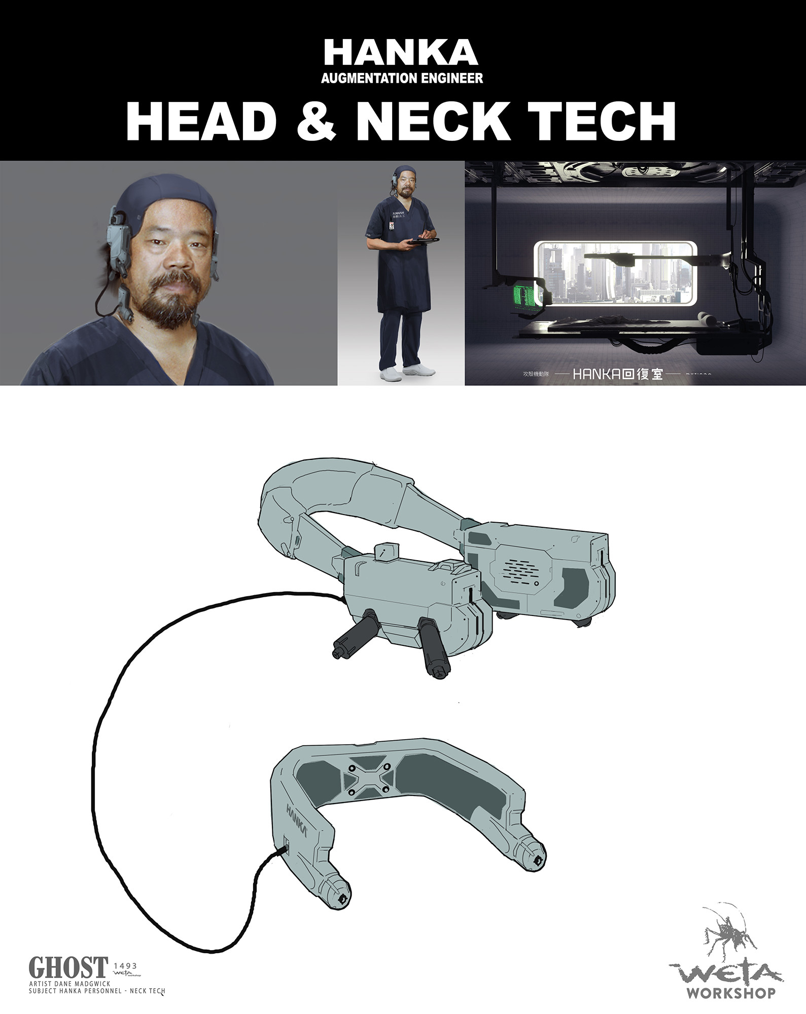 WĒTĀ WORKSHOP DESIGN STUDIO - Ghost in the Shell - Hanka Tech