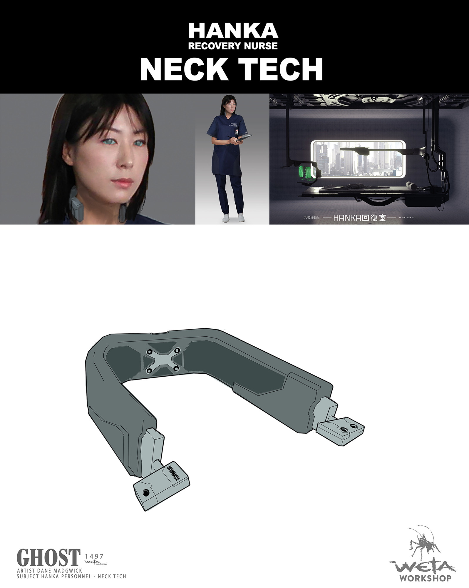 WĒTĀ WORKSHOP DESIGN STUDIO - Ghost in the Shell - Hanka Tech