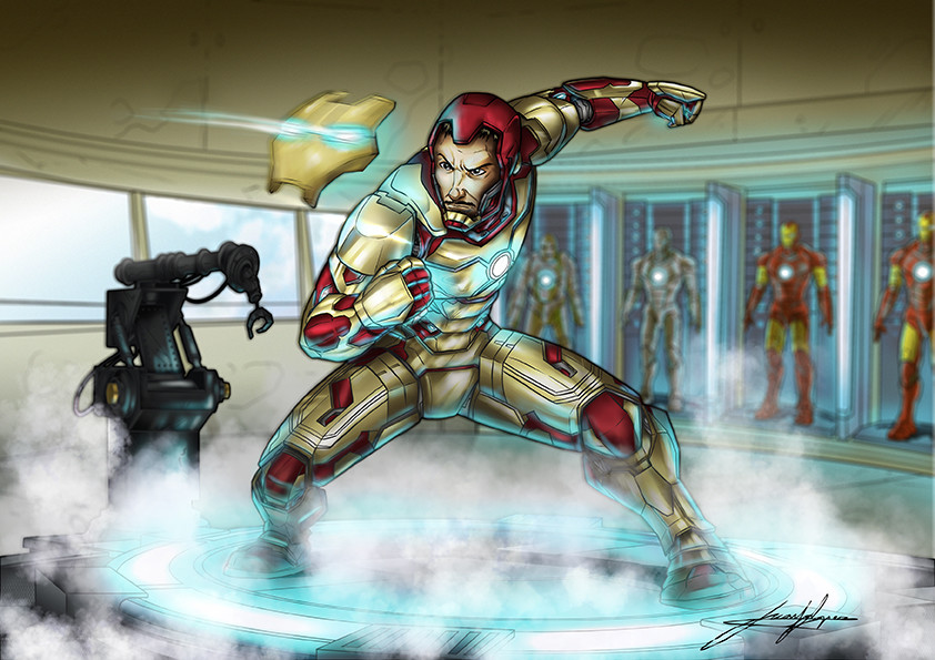 ArtStation - IRON MAN 3