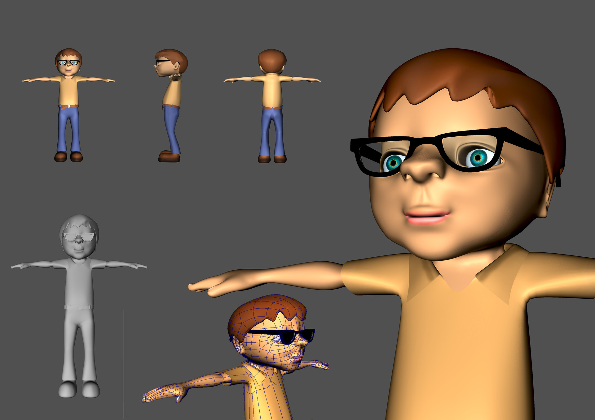 ArtStation - boy model