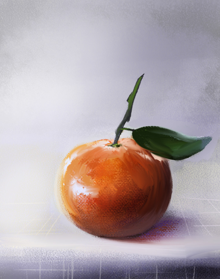 ArtStation - Orange study