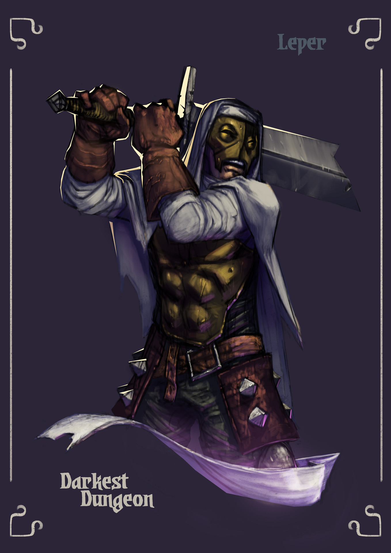 ArtStation - Darkest Dungeon - The Leper