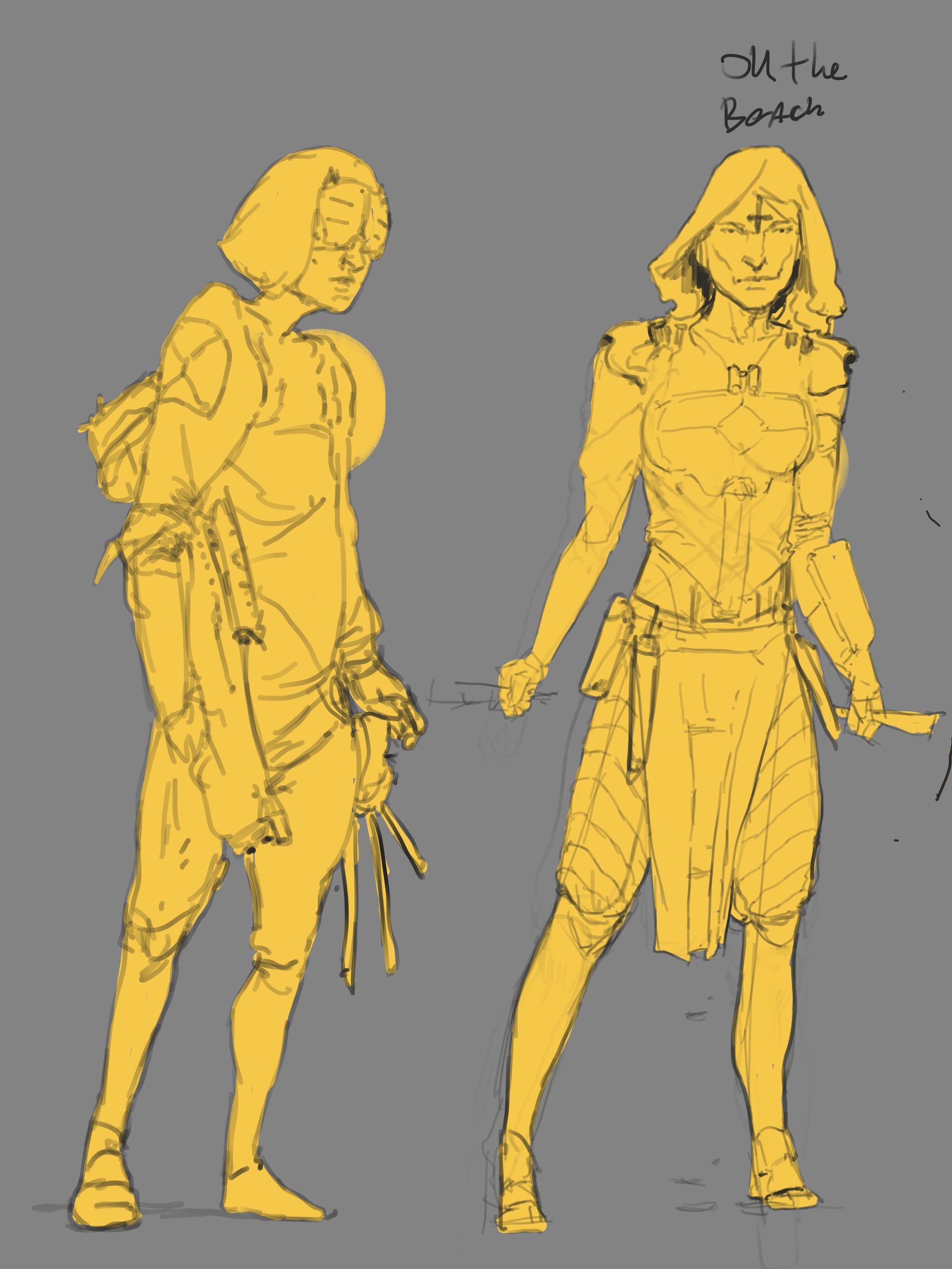 ArtStation - Sketches for SDA