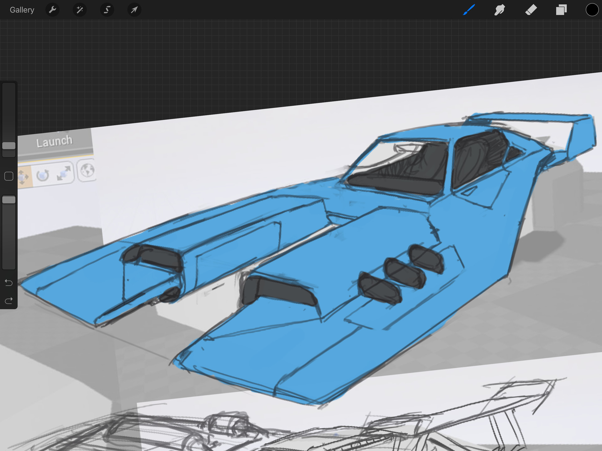 Tim Holm - Ship sketchdump