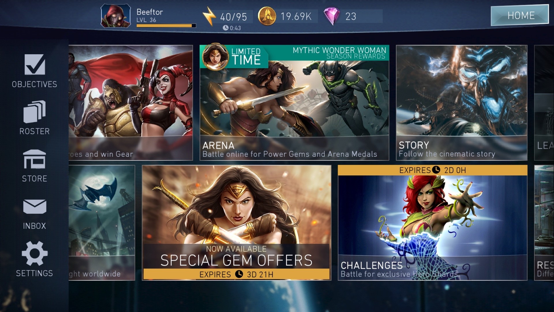 Dan Heit - Injustice 2 Mobile- User Interface