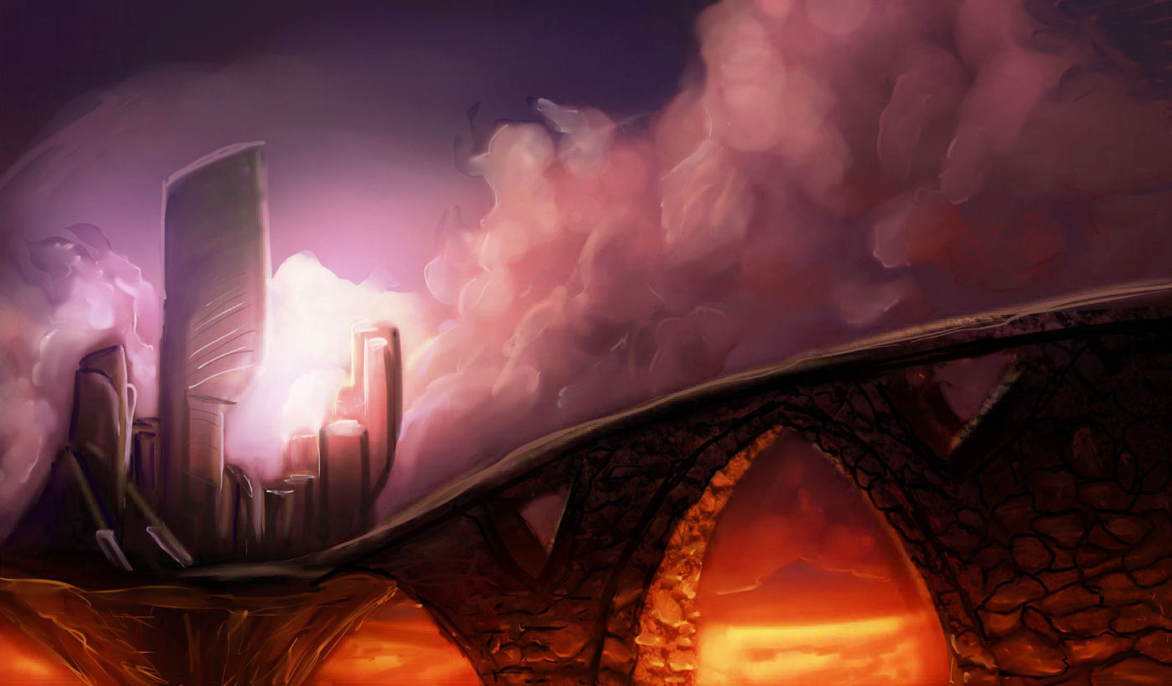 ArtStation - Lava City