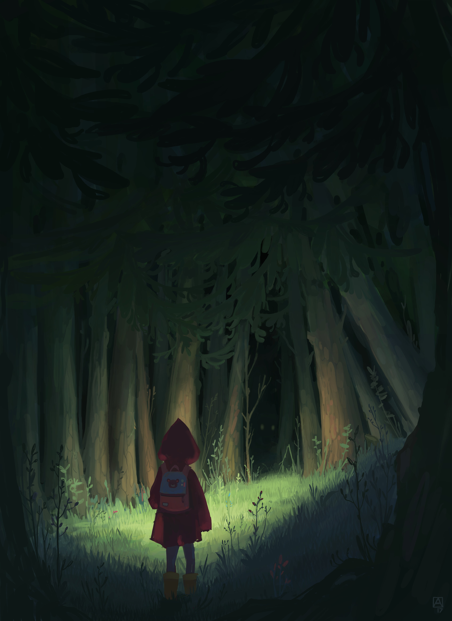 ArtStation - Little Red Riding Hood