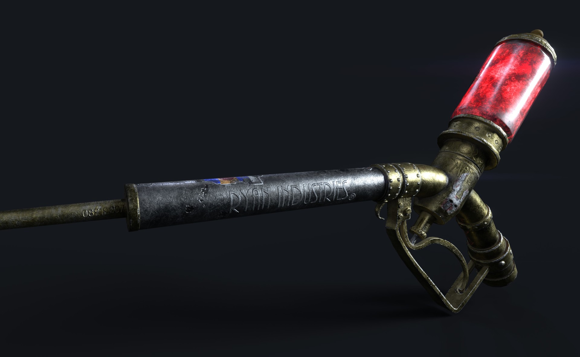 Stephen Witt Portfolio - Little Sister ADAM Syringe - BioShock Fan Art