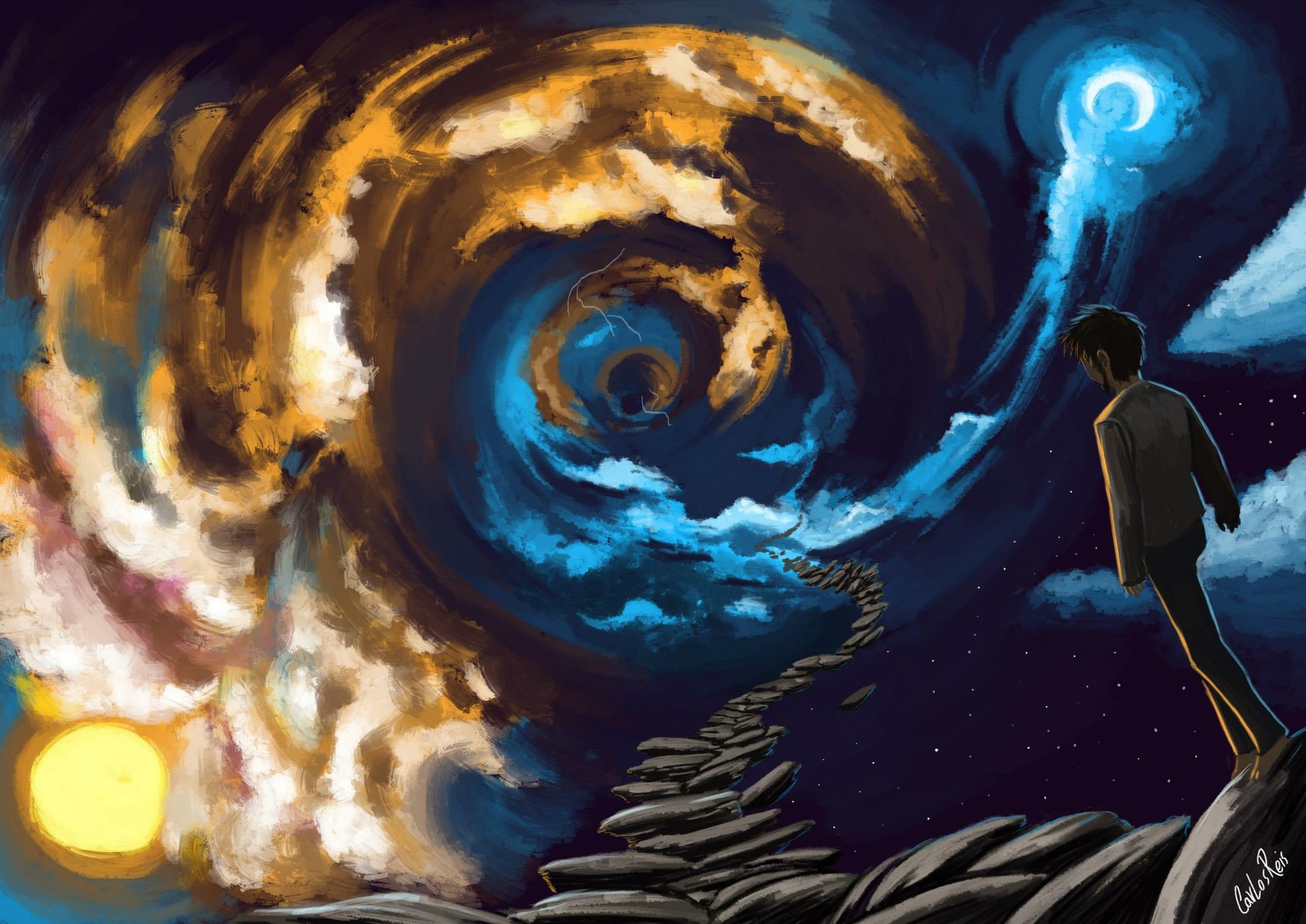 ArtStation - Walking in Time and Space