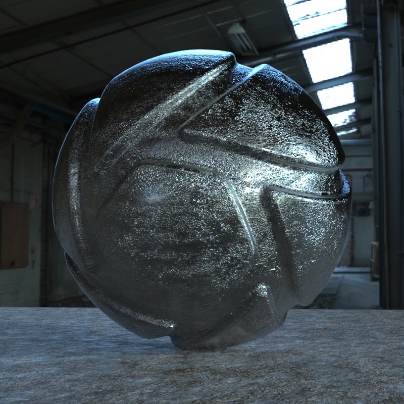 ArtStation - Super Scratched Steel Material