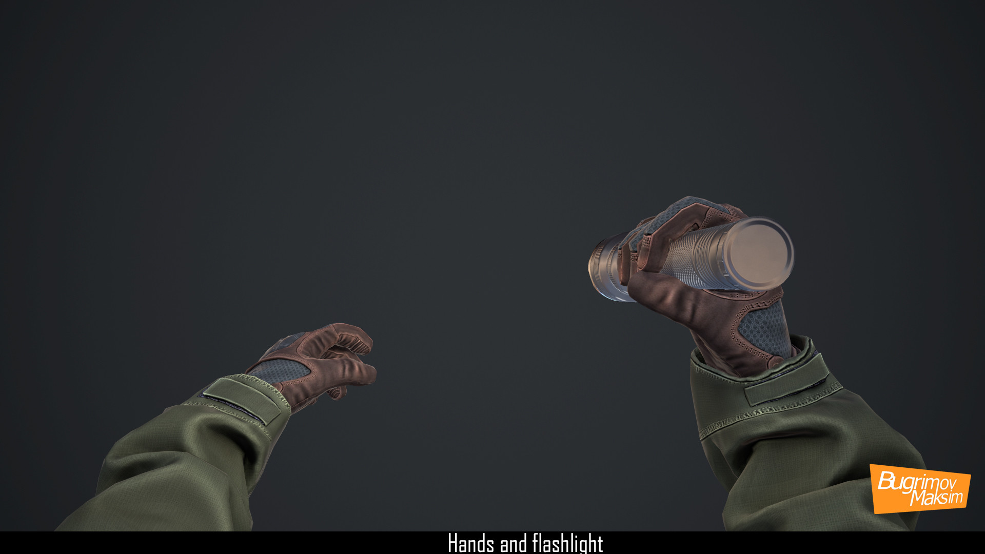 ArtStation - Hands and Flaslight
