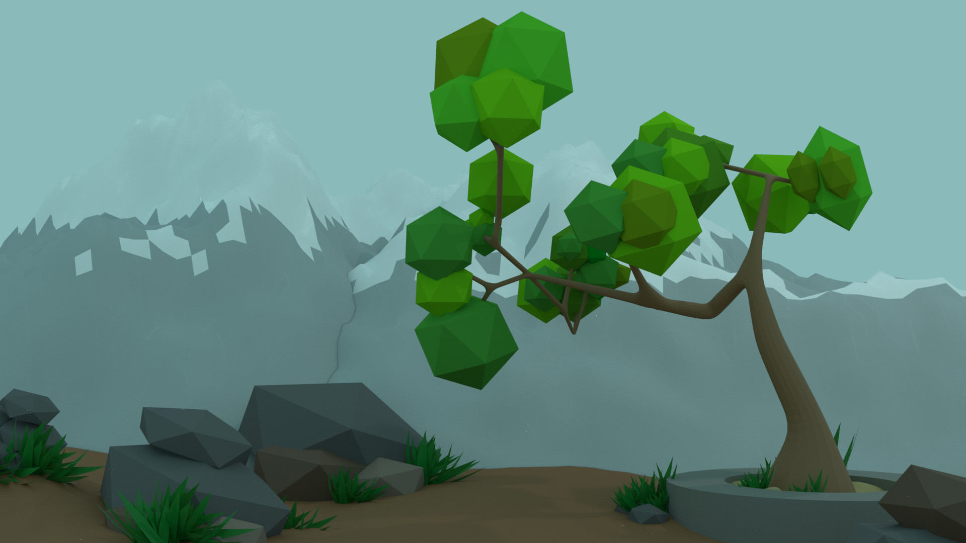 ArtStation - low poly