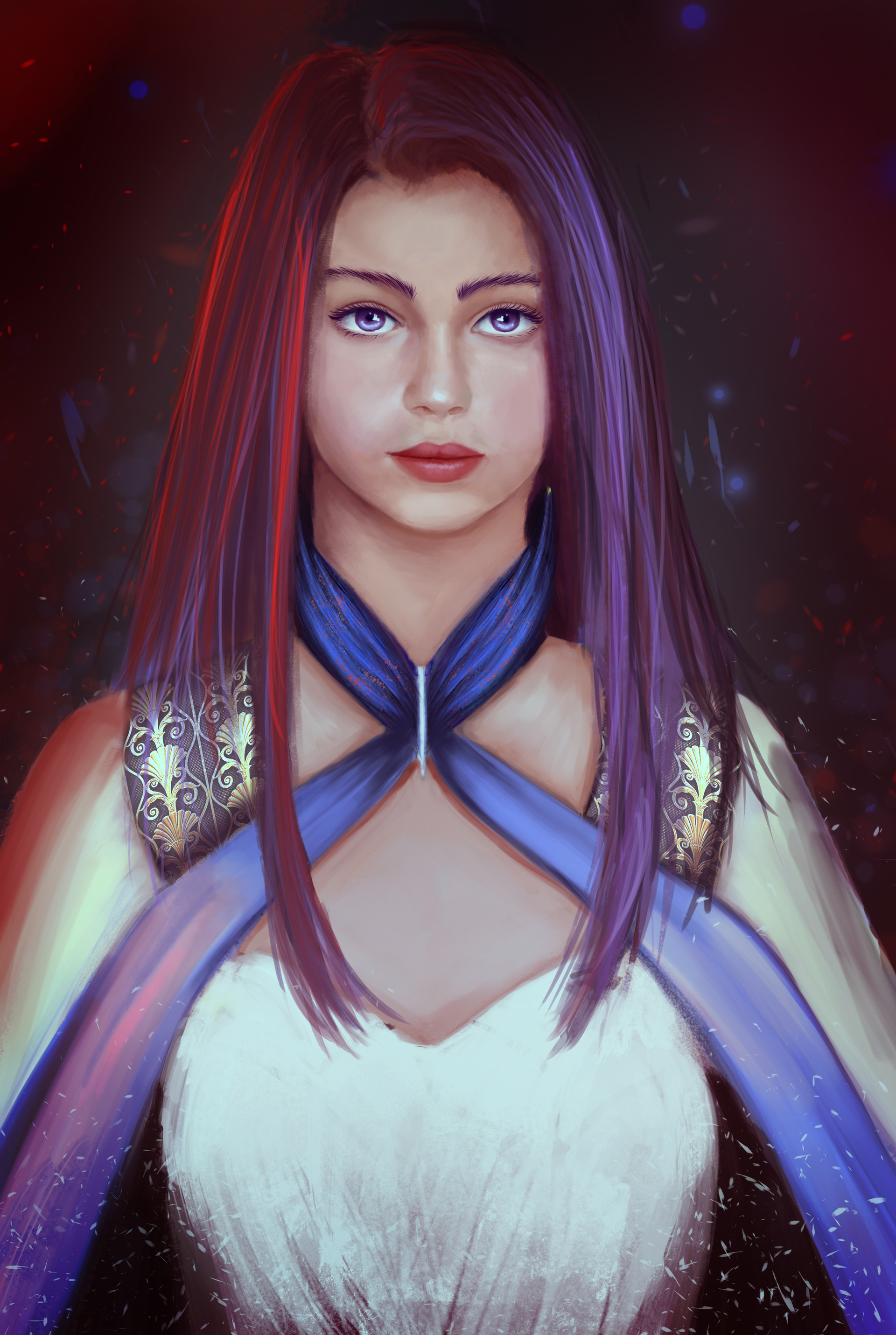 ArtStation - Cyber girl