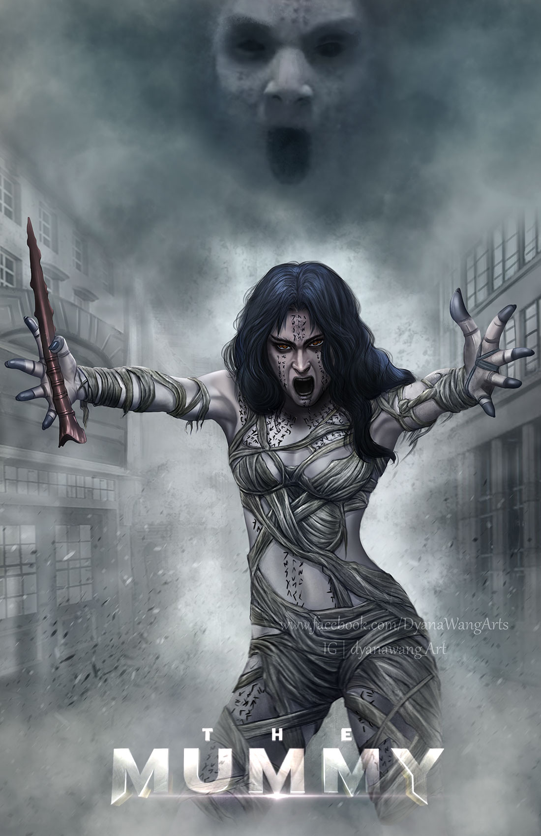 Artstation The Mummy Ahmanet