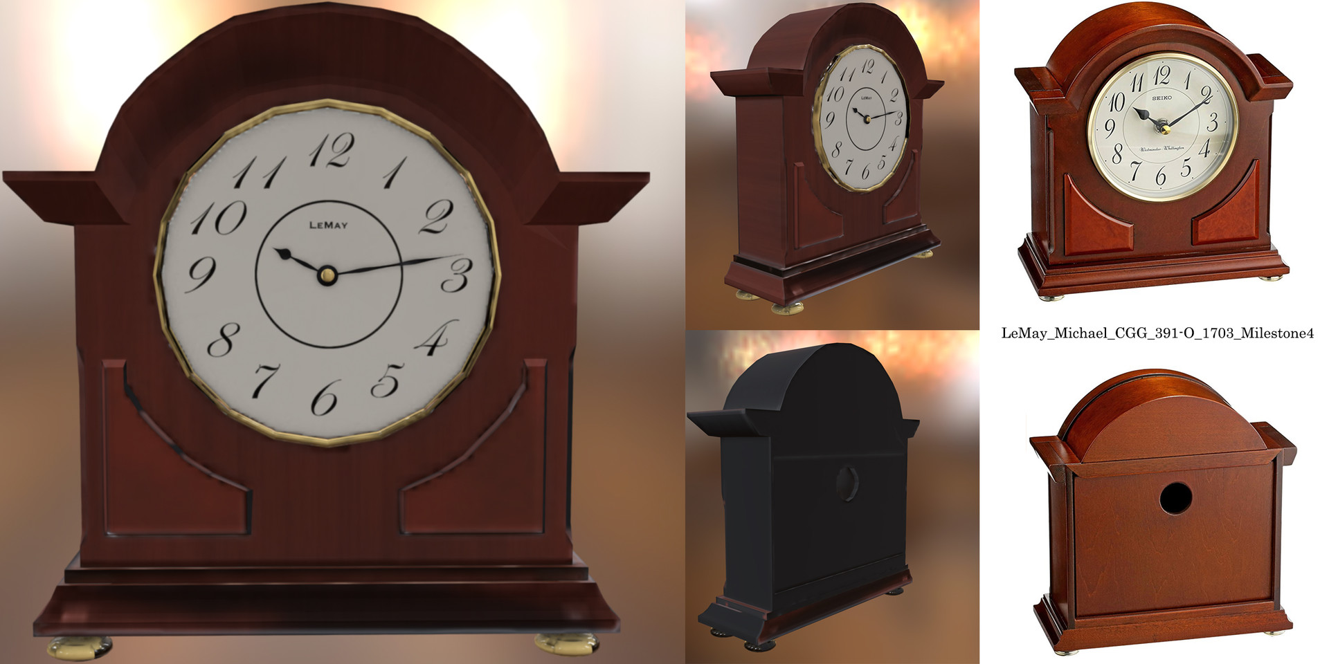 Mike LeMay - Table Top Clock