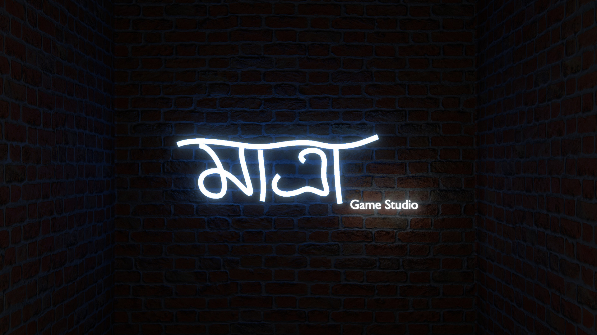 ArtStation - Neon style logo design