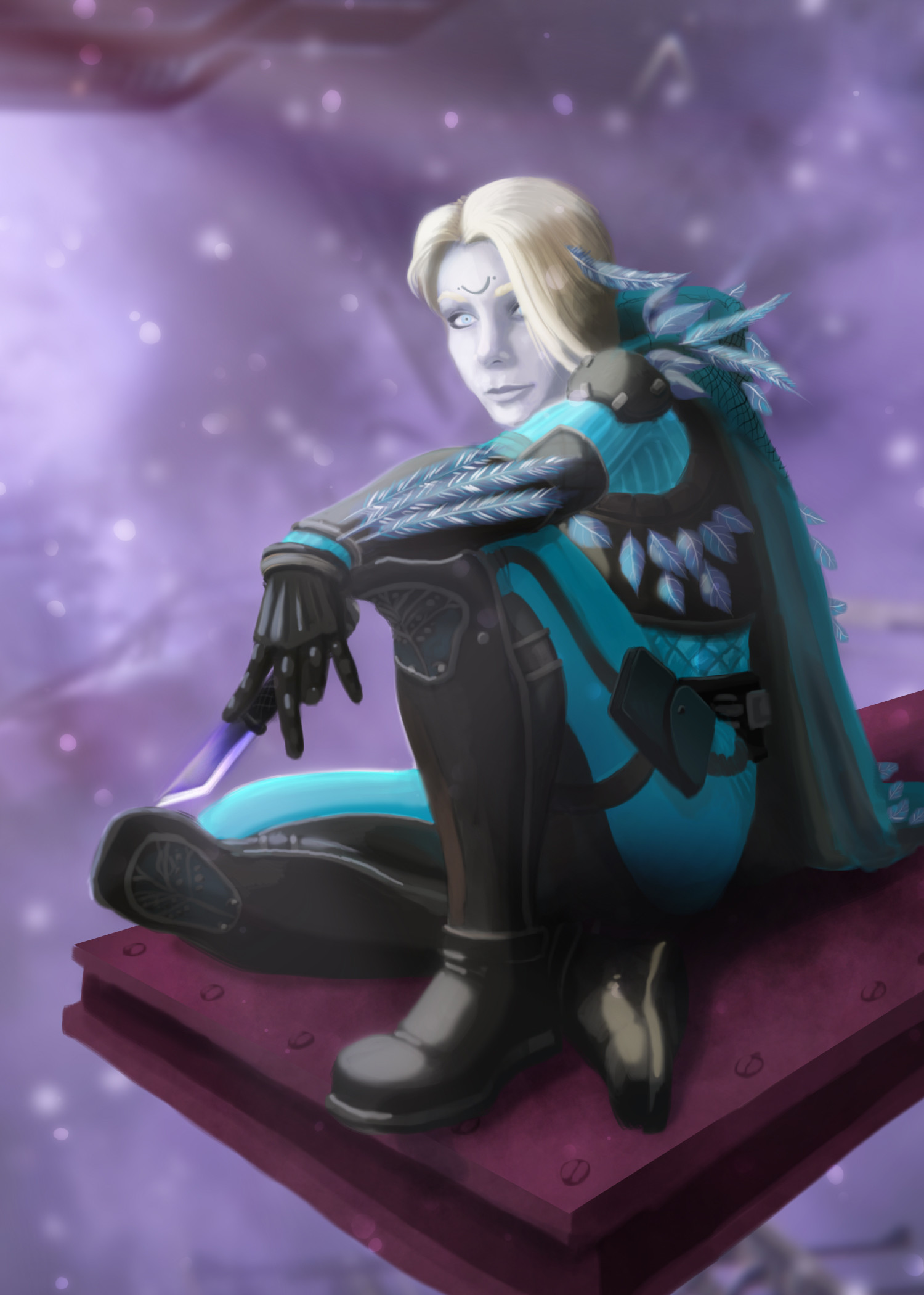 ArtStation - Hunter Relaxing